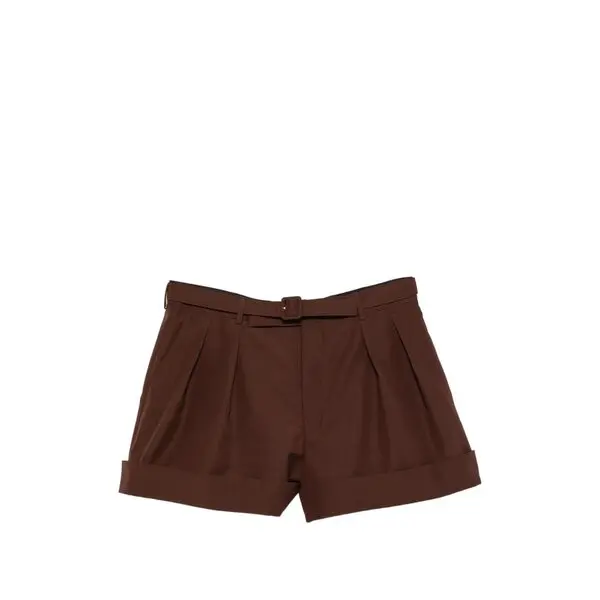 Saint Laurent Shorts Tailored Shorts - Brown