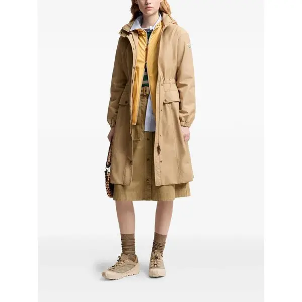 Moncler Neutrals Coats Parka Coats