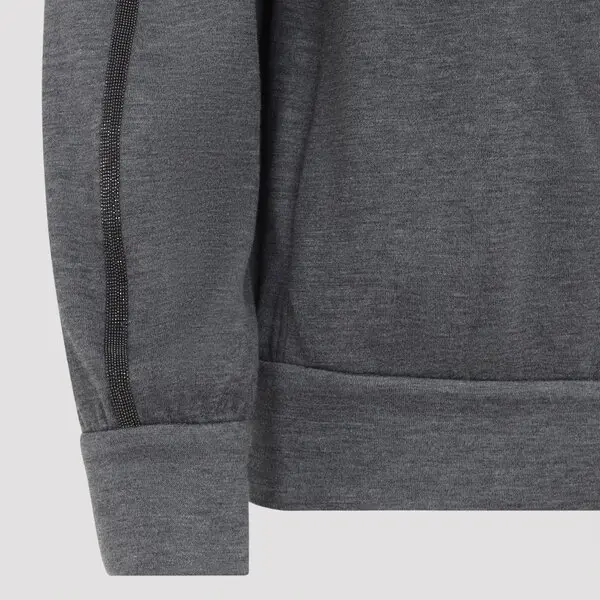 Brunello Cucinelli Full Zip Monile Sweatshirt