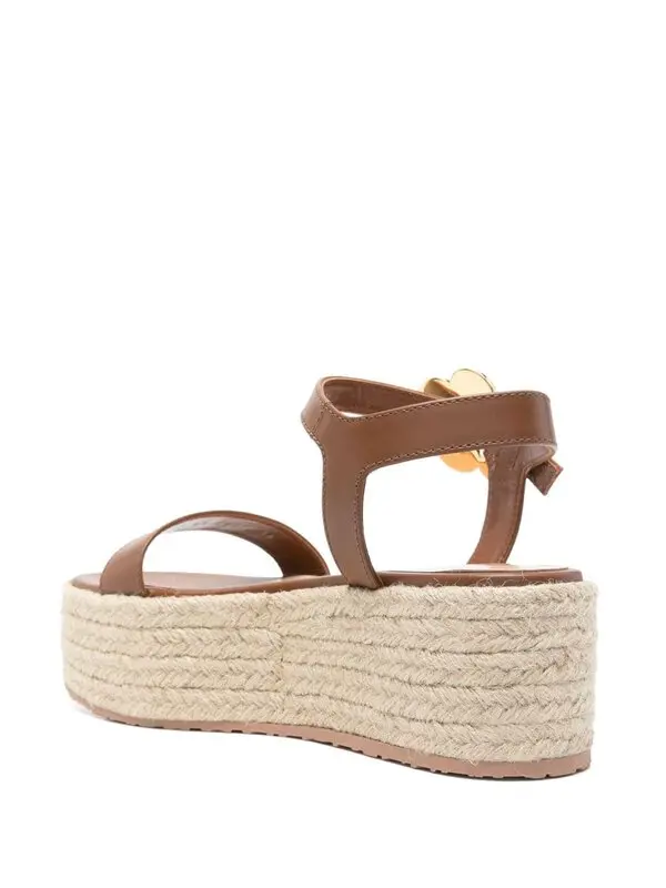 GIANVITO ROSSI Embellished Platform Sandals - Multicolor