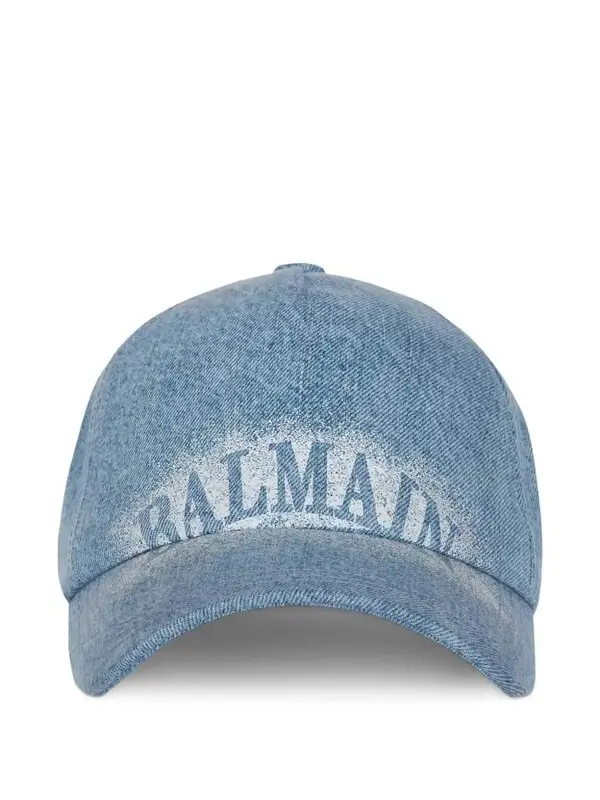 Balmain Printed Baseball Cap