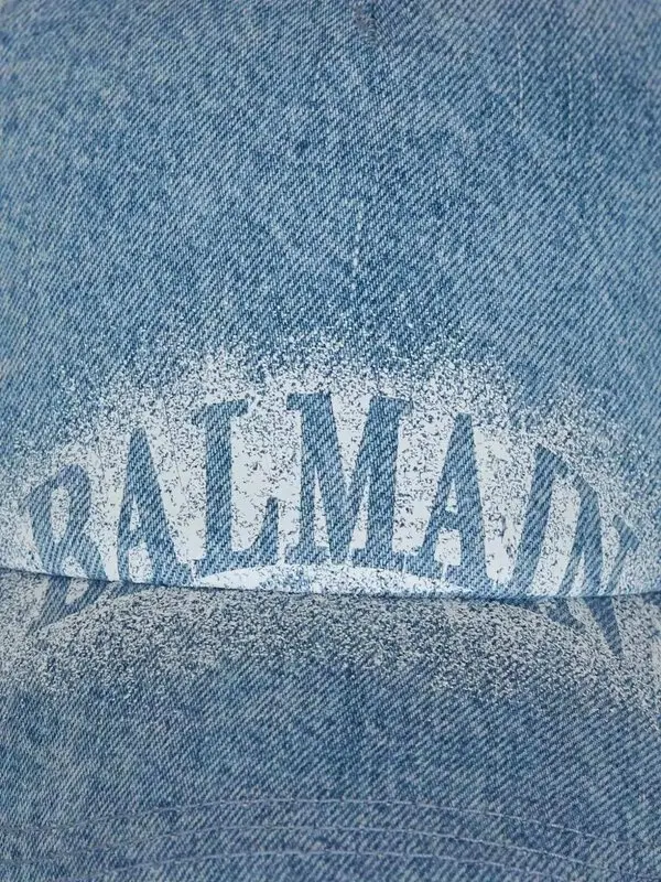 Balmain Printed Baseball Cap