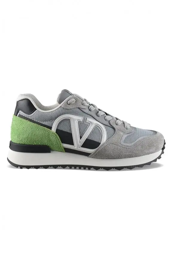 Valentino Garavani Vlogo Pace Sneakers - Gray