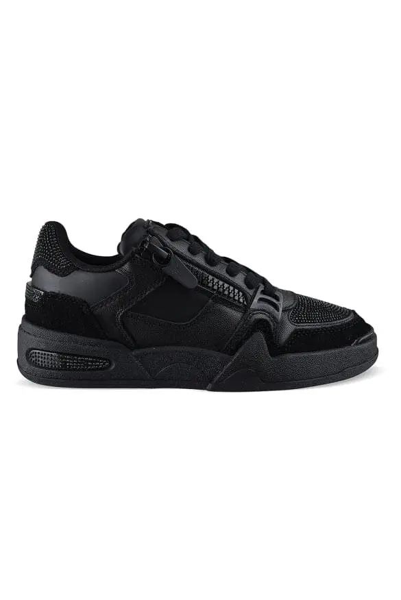 GIUSEPPE ZANOTTI Ghost Leather Sneakers - Black