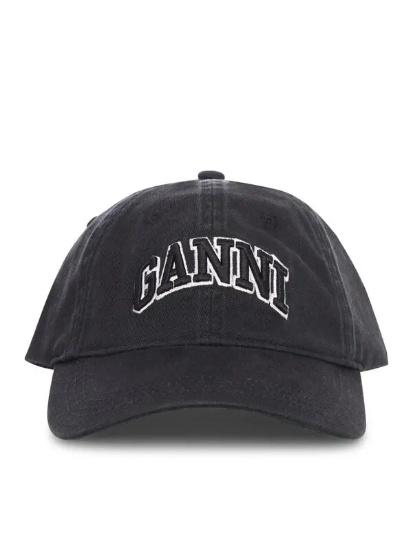 GANNI Cap Canvas - Multicolor