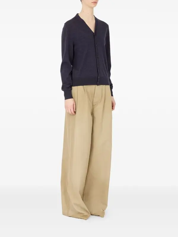 MAISON MARGIELA Wool V-necked Cardigan