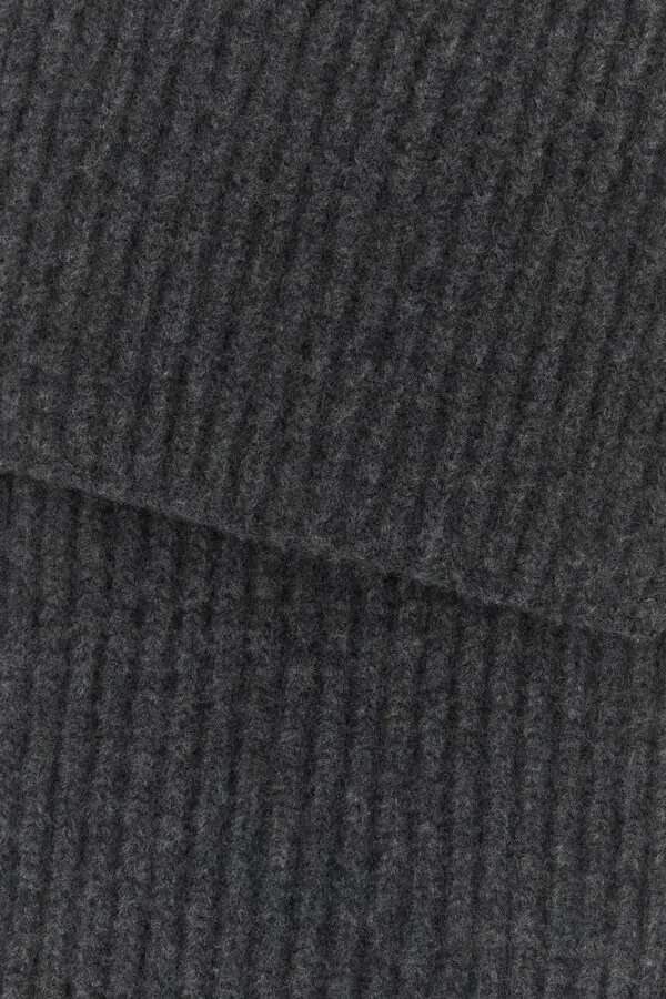MAISON MARGIELA Grey Wool Scarf