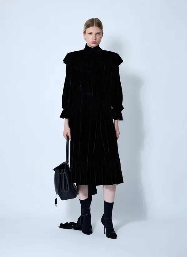 Balenciaga Lace-up Dress