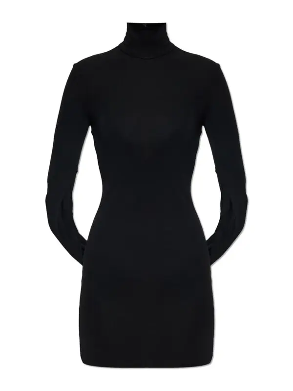 Alexander Wang Mini Draped Dress - Black