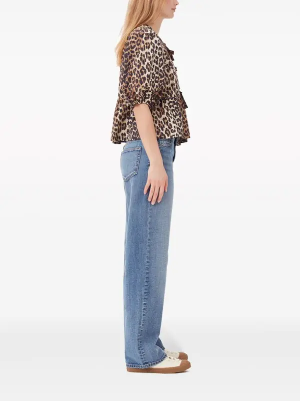 GANNI Organic Cotton Blouse