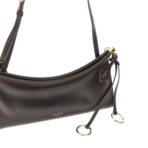 Alaïa Leather Small 'le Click East West' Bag - Brown