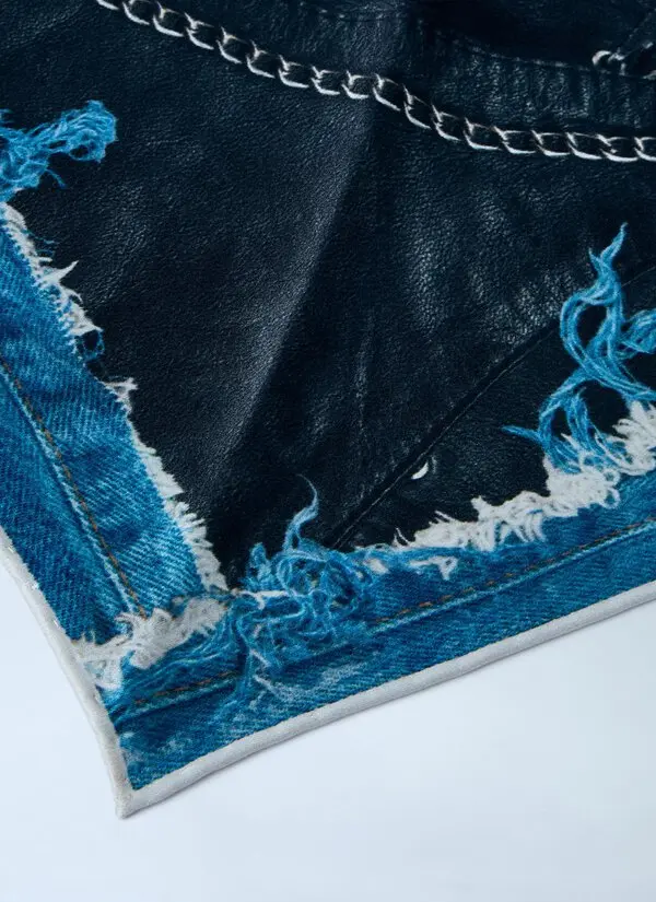 Acne Studios Printed Silk Scarf