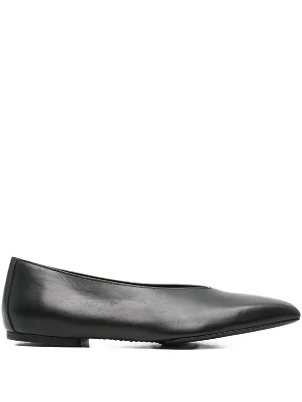 Rick Owens Leather Ballet Flats
