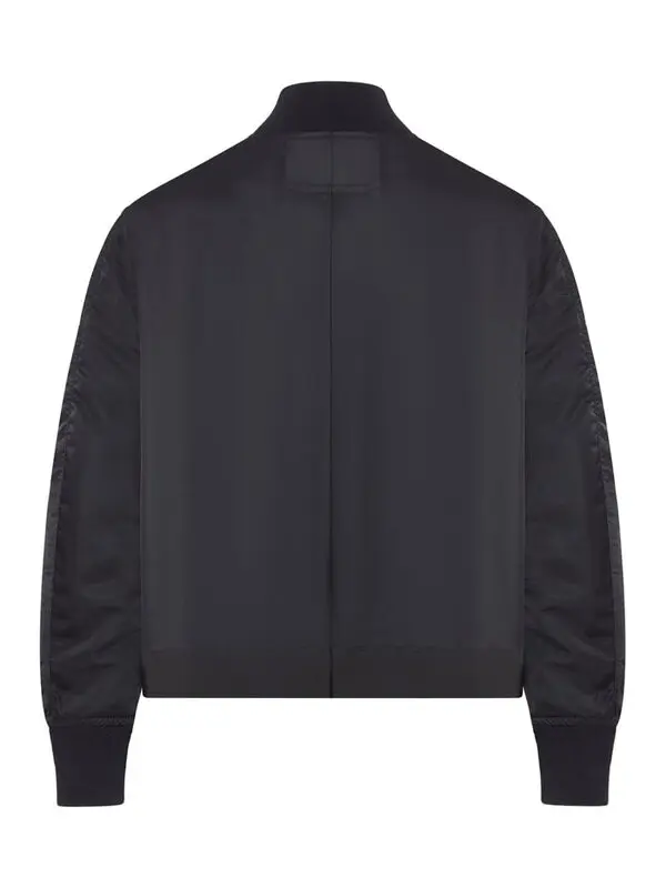 Sacai Nylon Bomber Jacket With Zip
