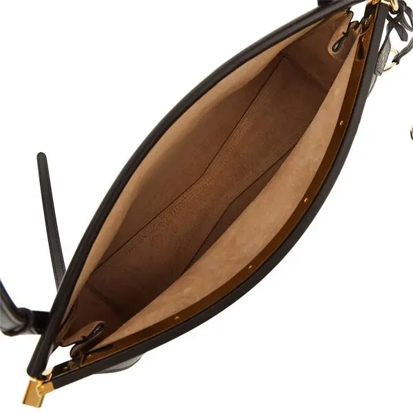 Alaïa Medium 'le Click East West' Leather Bag - Brown
