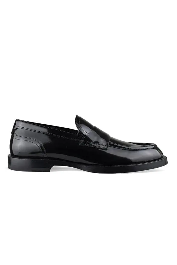 Dolce & Gabbana Patent Leather Loafers - Black