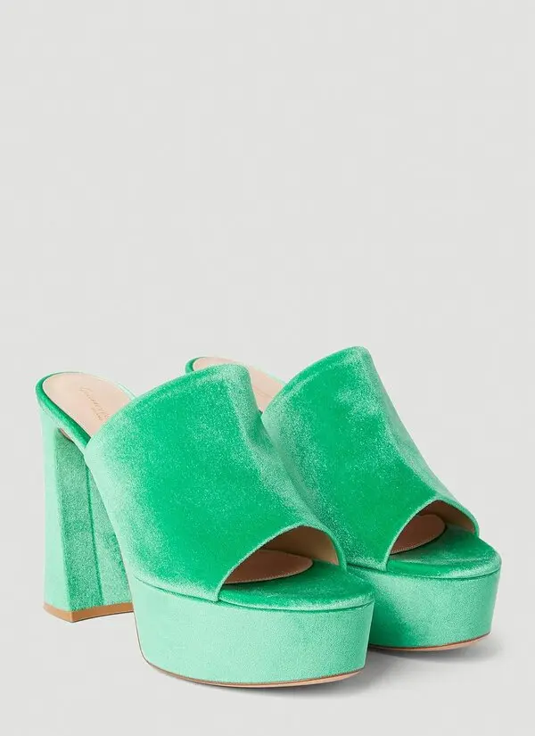 GIANVITO ROSSI Holly High Heel Mules