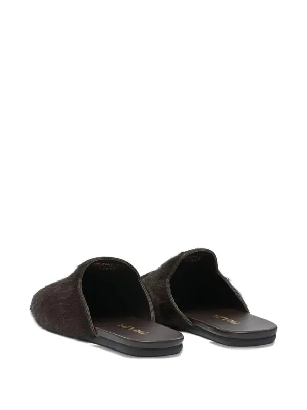 Prada Leather Slippers - Multicolor
