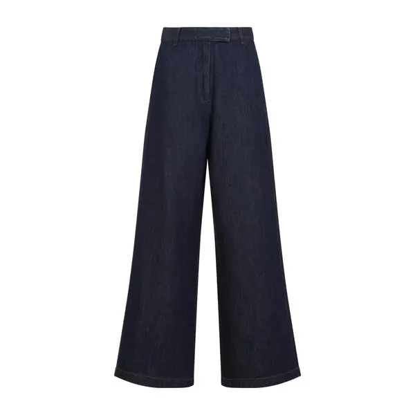 Dries Van Noten Penn Denim Pants - Blue