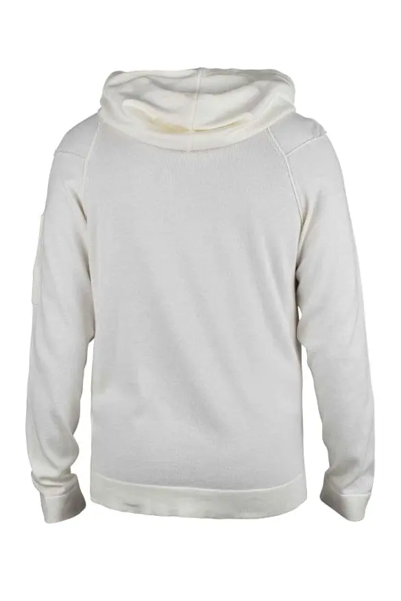 C.P. COMPANY Cotton Knit Pullover Hoodie