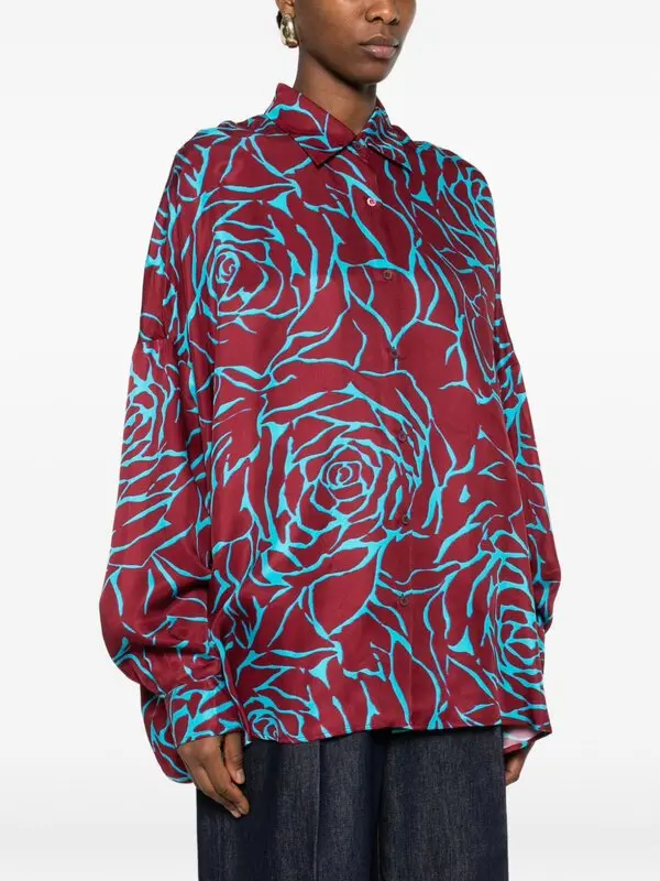 Dries Van Noten Casia Printed Shirt