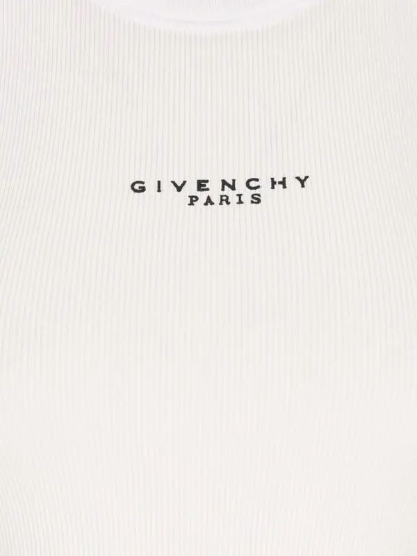 Givenchy Logo Cotton Tank Top