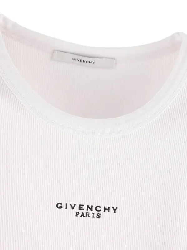 Givenchy Logo Cotton Tank Top - Multicolor