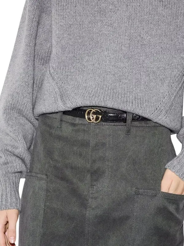 Gucci Gg Marmont Thin Belt