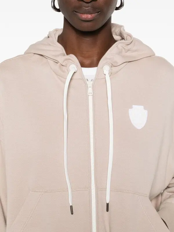 Brunello Cucinelli Cotton Hooded Sweatshirt - Multicolor