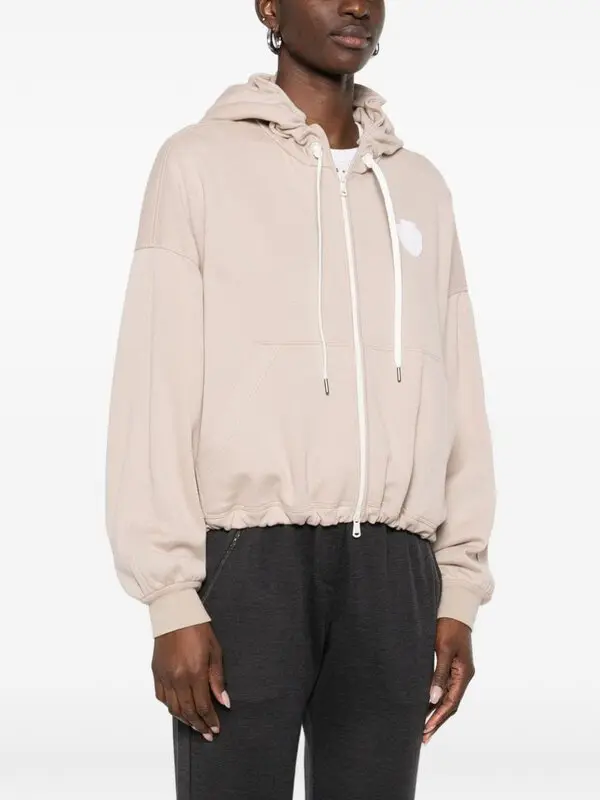 Brunello Cucinelli Cotton Hooded Sweatshirt - Multicolor