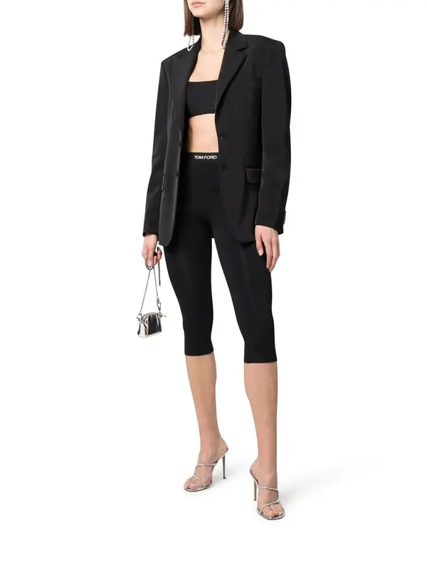 TOM FORD Cropped Leggings With Logo
