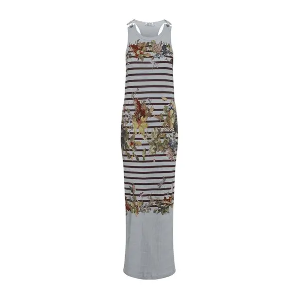 JEAN PAUL GAULTIER Mariniere Grape Long Dress - Multicolor