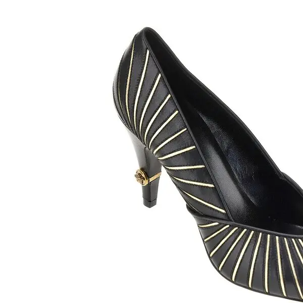 Versace Nappa Leather Pumps