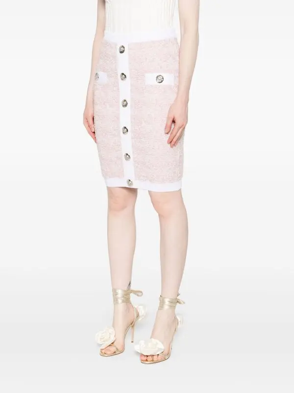 Balmain Tweed Skirt