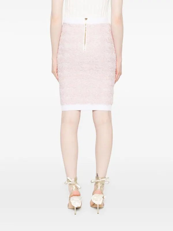 Balmain Tweed Skirt