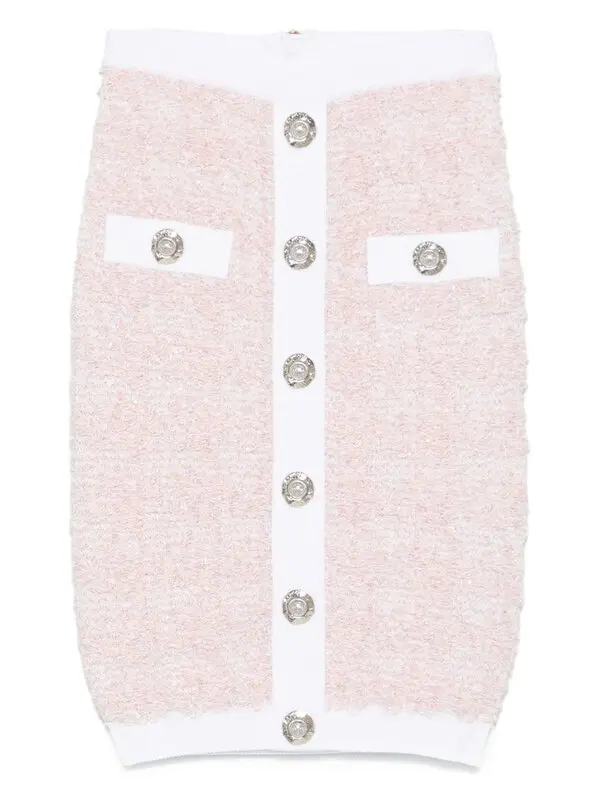 Balmain Tweed Skirt - Multicolor