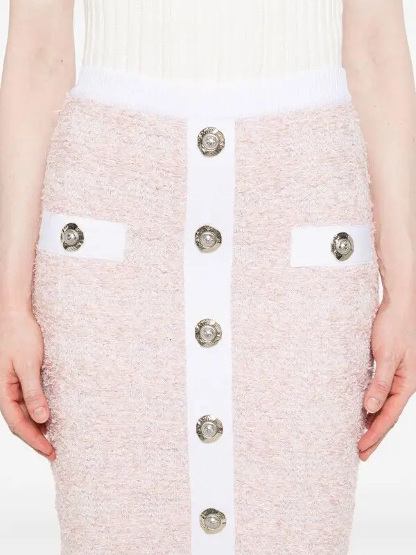 Balmain Tweed Skirt - Multicolor