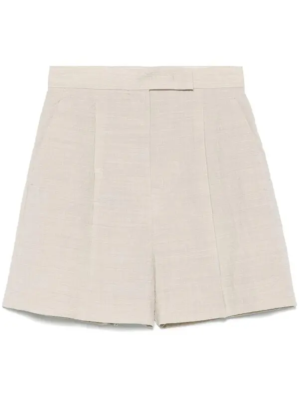 Max Mara Wool Shorts - Multicolor