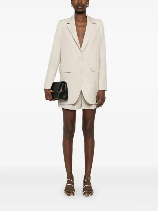 Max Mara Wool Shorts - Multicolor