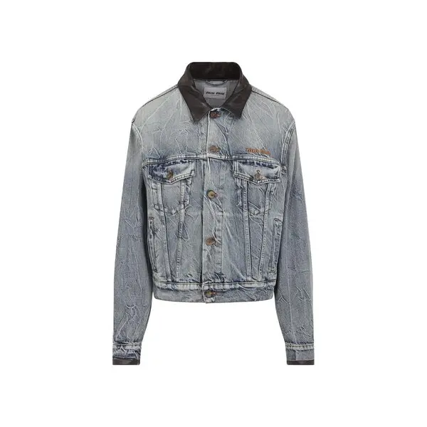 Miu Miu Denim Jacket - Blue