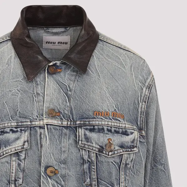 Miu Miu Denim Jacket - Blue