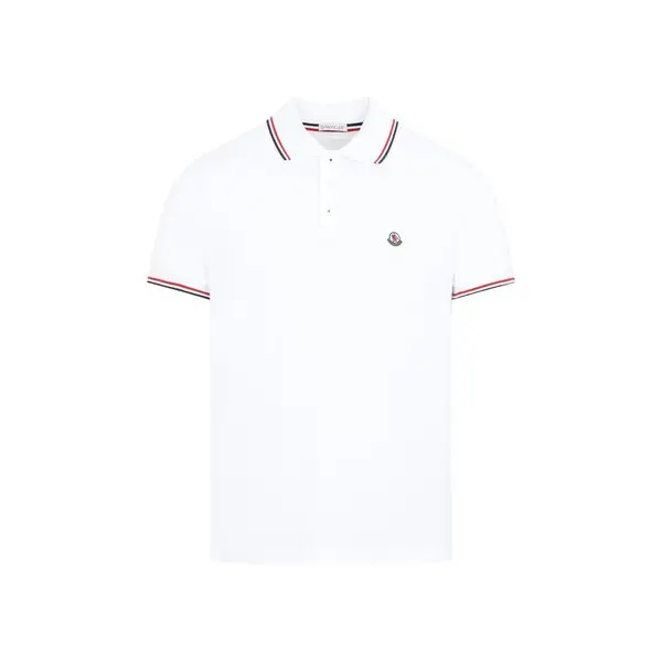 Moncler Ss Polo T-shirt - White