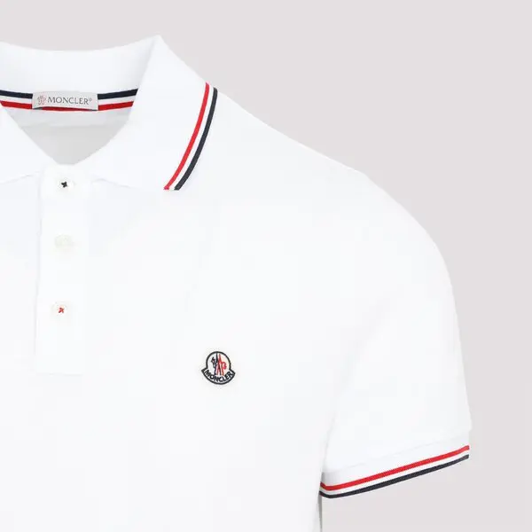 Moncler Ss Polo T-shirt - White