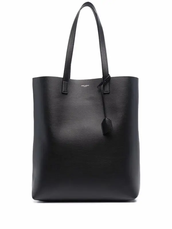 Saint Laurent Bold Leather Tote Bag