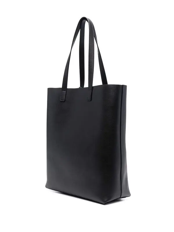 Saint Laurent Bold Leather Tote Bag
