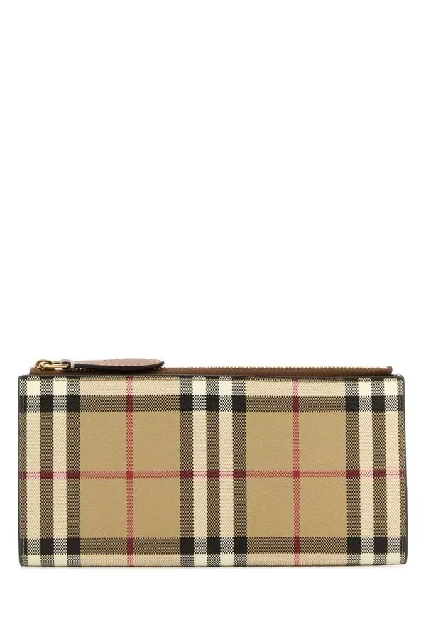 Burberry Printed Canvas Wallet