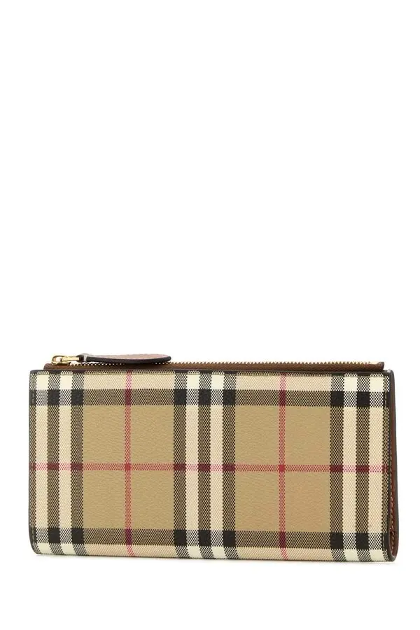 Burberry Printed Canvas Wallet