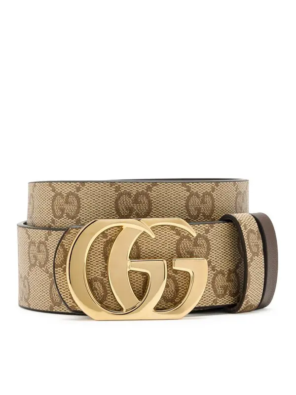 Gucci Reversible Cut Gg Marmont Belt