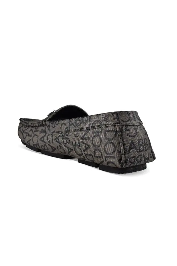 Dolce & Gabbana Monogram Canvas Loafers