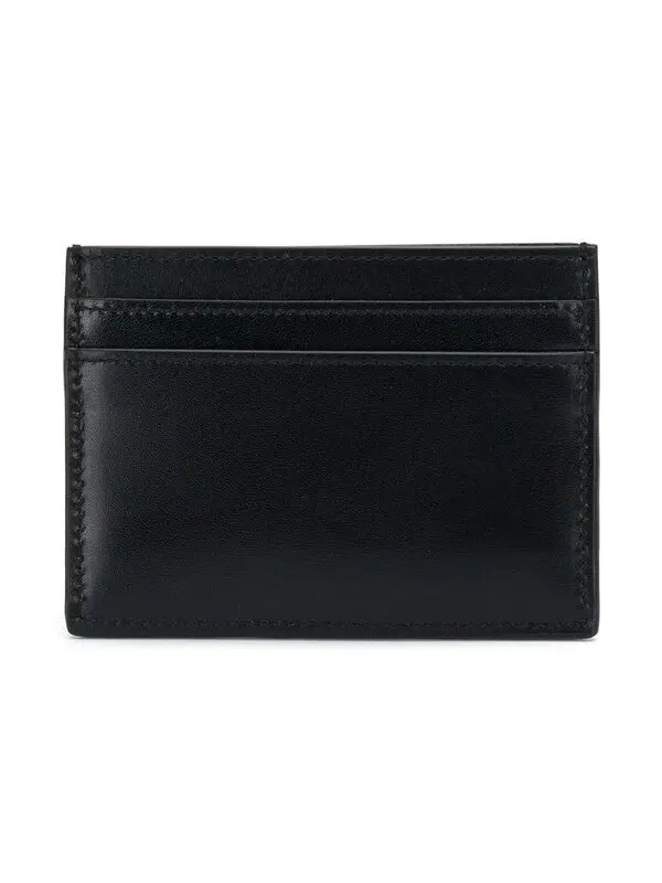 Saint Laurent Smooth Leather Cassandre Card Holder